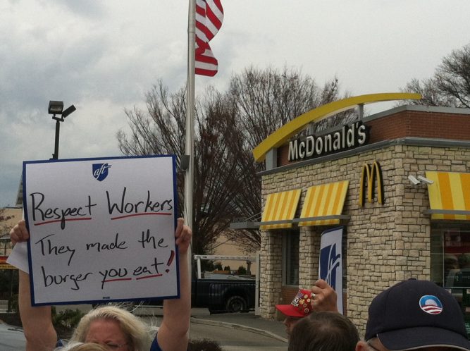 Minimum Wage protest hits streets - WV MetroNews