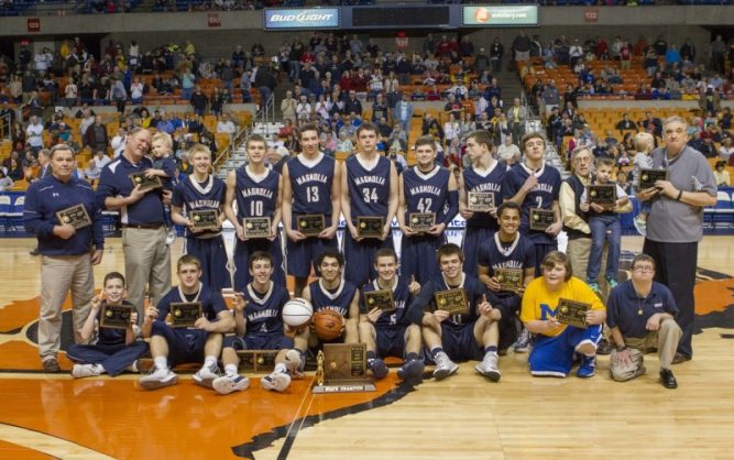 New reign in Class A: Magnolia captures basketball title over Wheeling ...