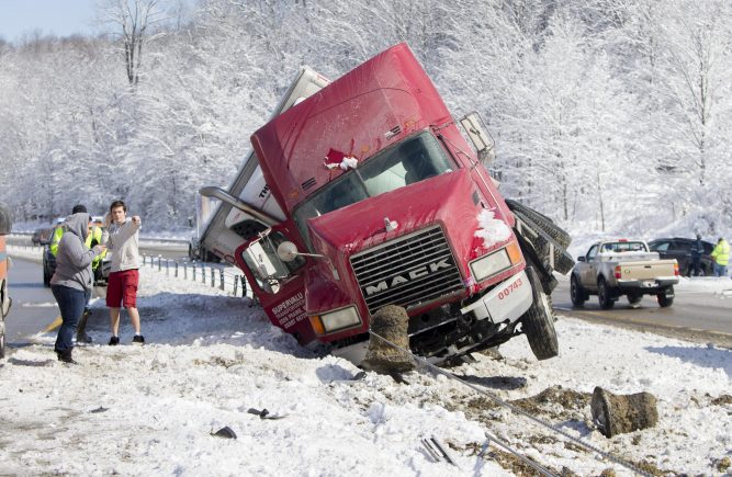 I-79 traffic backs up after several wrecks - WV MetroNews