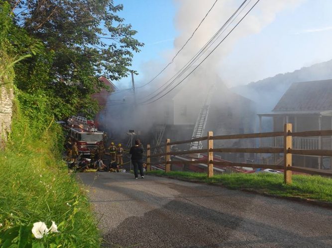 Part of commercial district destroyed in Harpers Ferry fire - WV MetroNews