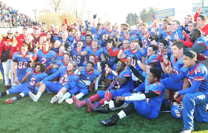 Cue the celebration: Wheeling Park earns first football title - WV ...