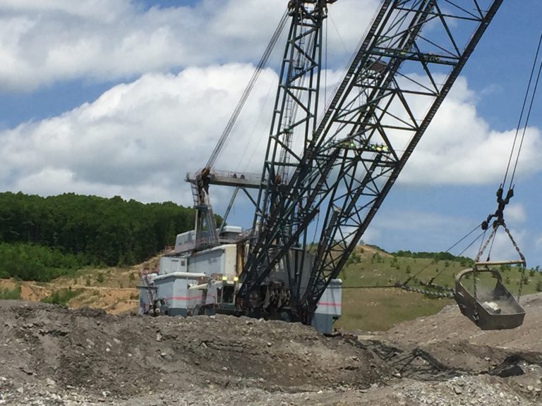 Big John dragline nearing last day of work at Hobet site - WV MetroNews