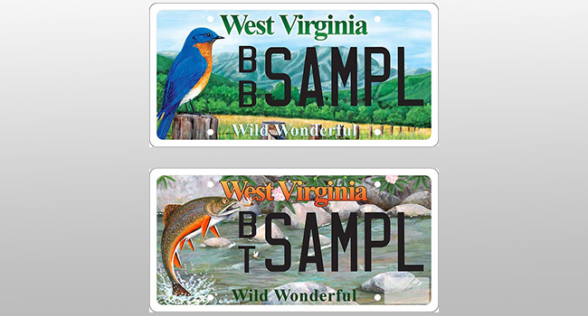 DNR unveils two new wildlife license plates - WV MetroNews