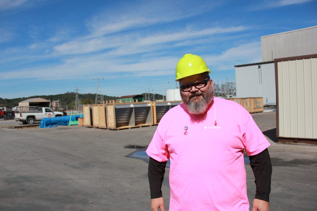 Constellium aluminum plant goes pink - really, really pink - WV MetroNews