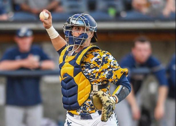 West Virginia catcher Chase Illig - WV MetroNews