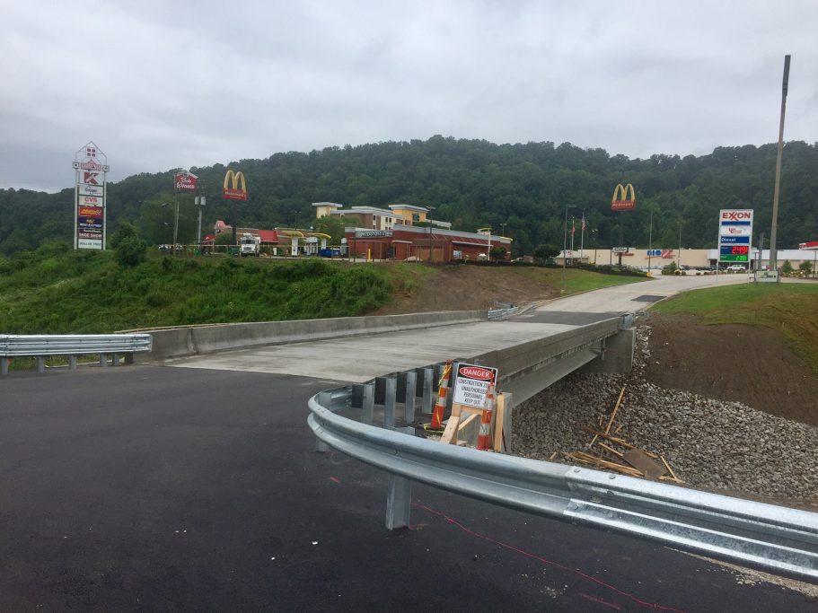 First business, new bridge reopens at Elkview Crossings Mall - WV MetroNews
