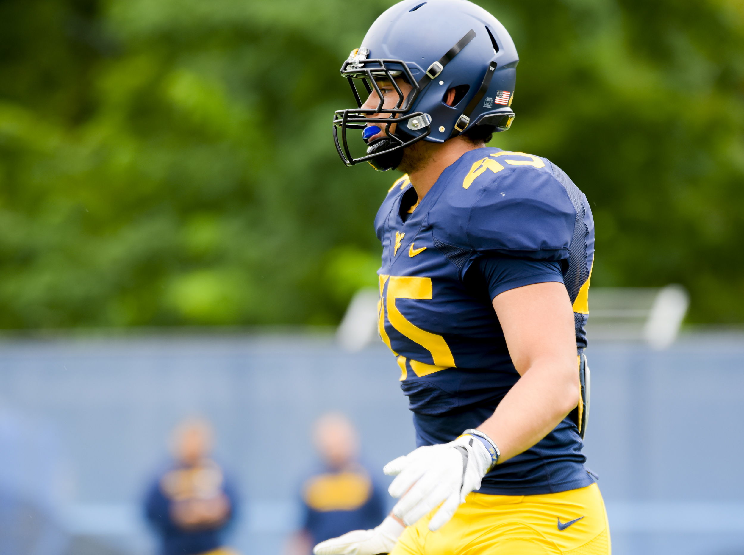 Photo gallery: West Virginia practices Sunday night - WV MetroNews