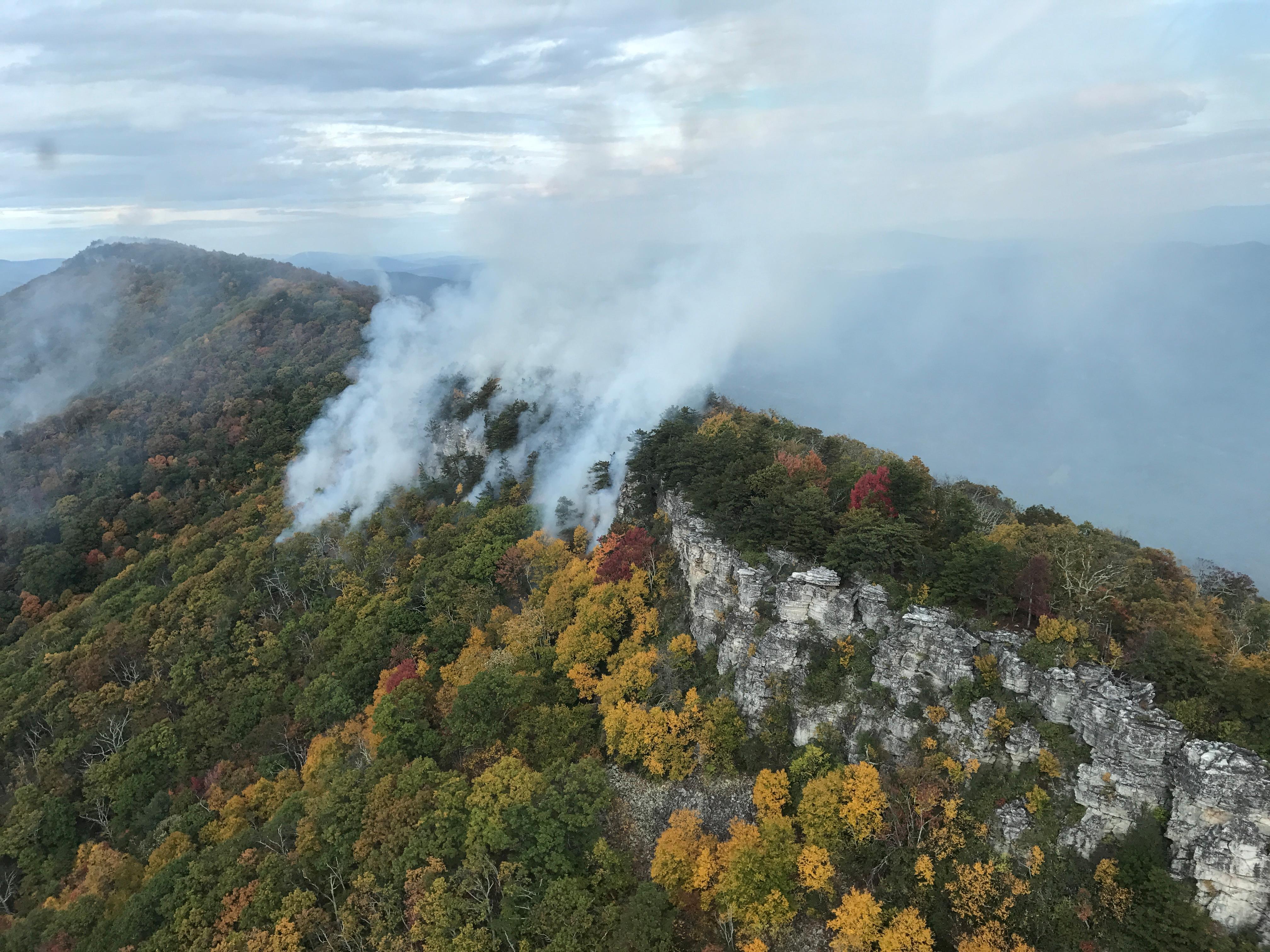 U.S. Forest Service: Grant County forest fire mostly contained - WV ...