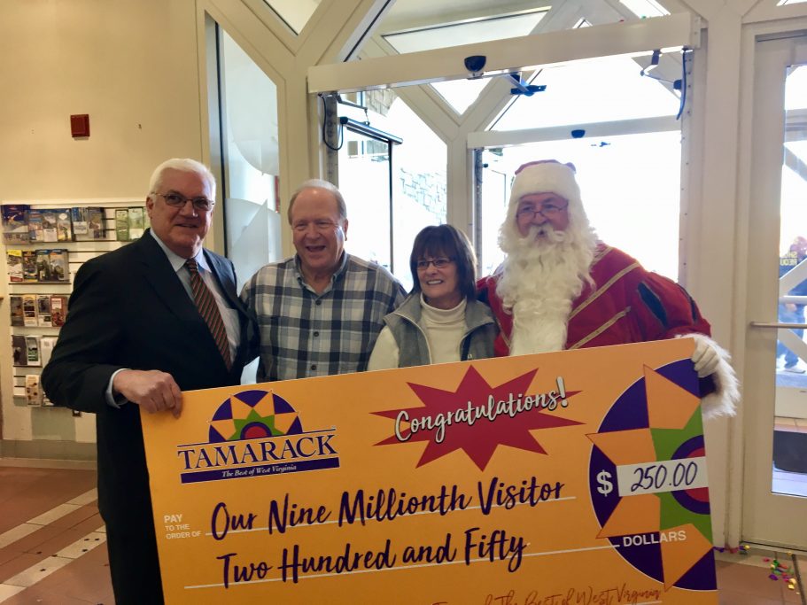 Tamarack celebrates its 9 millionth visitor - WV MetroNews