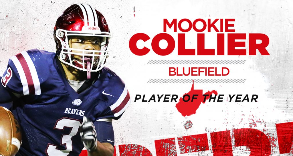 Bluefield's Mookie Collier MetroNews HS Football Player of the Year ...