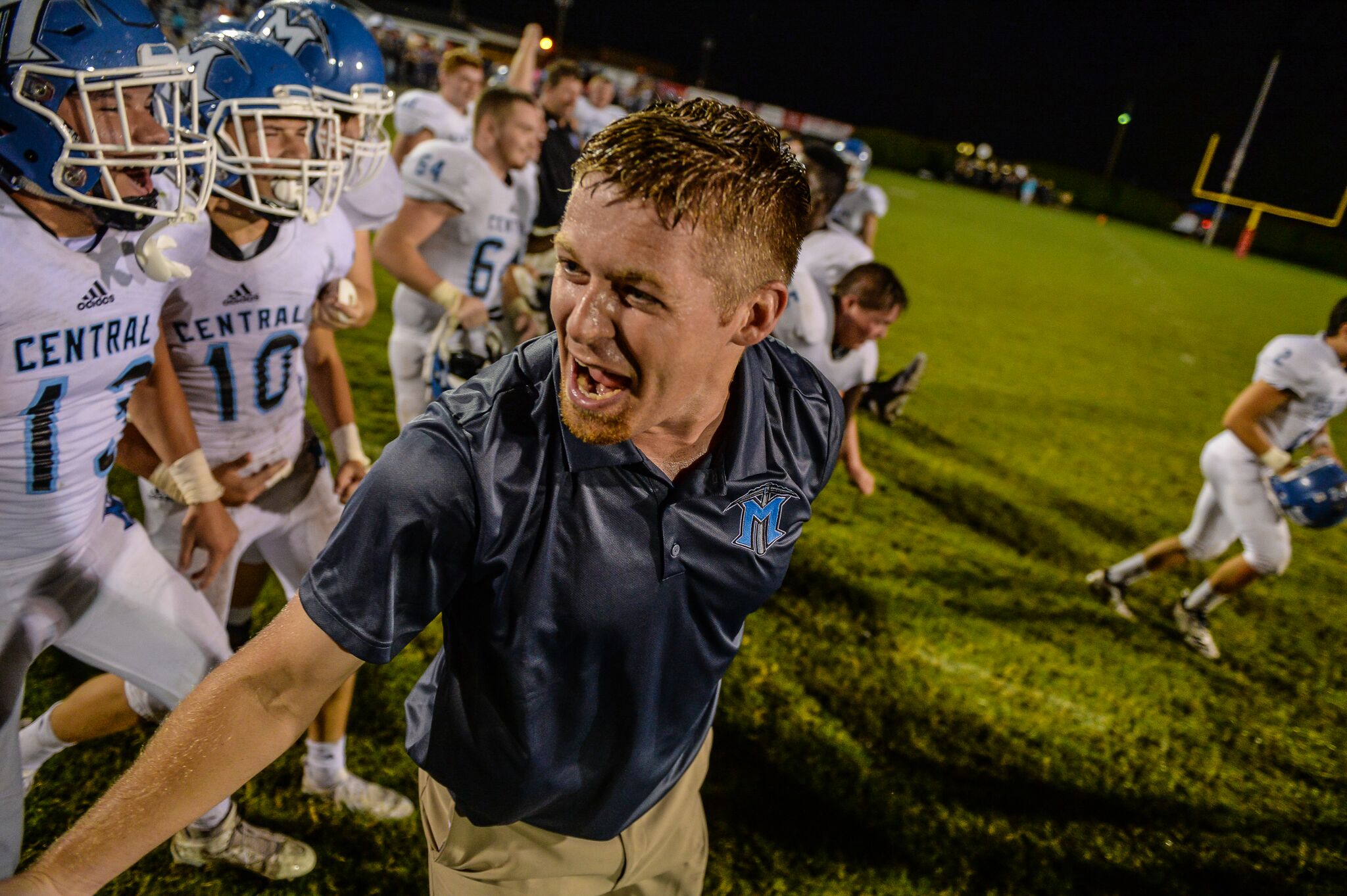 Josh Sammons all smiles - WV MetroNews