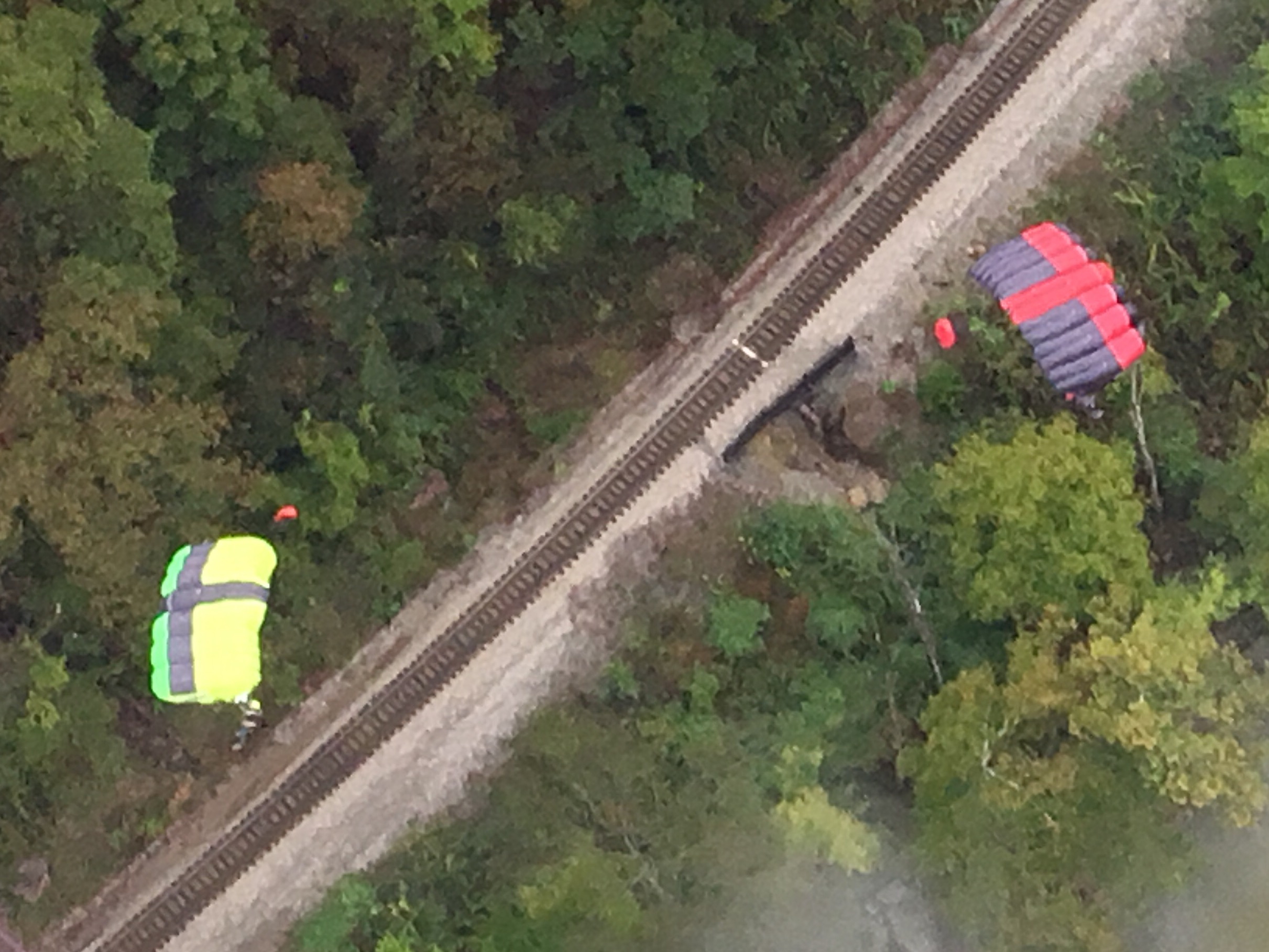 Free falling frenzy; base jumpers return to New River Gorge Bridge - WV ...