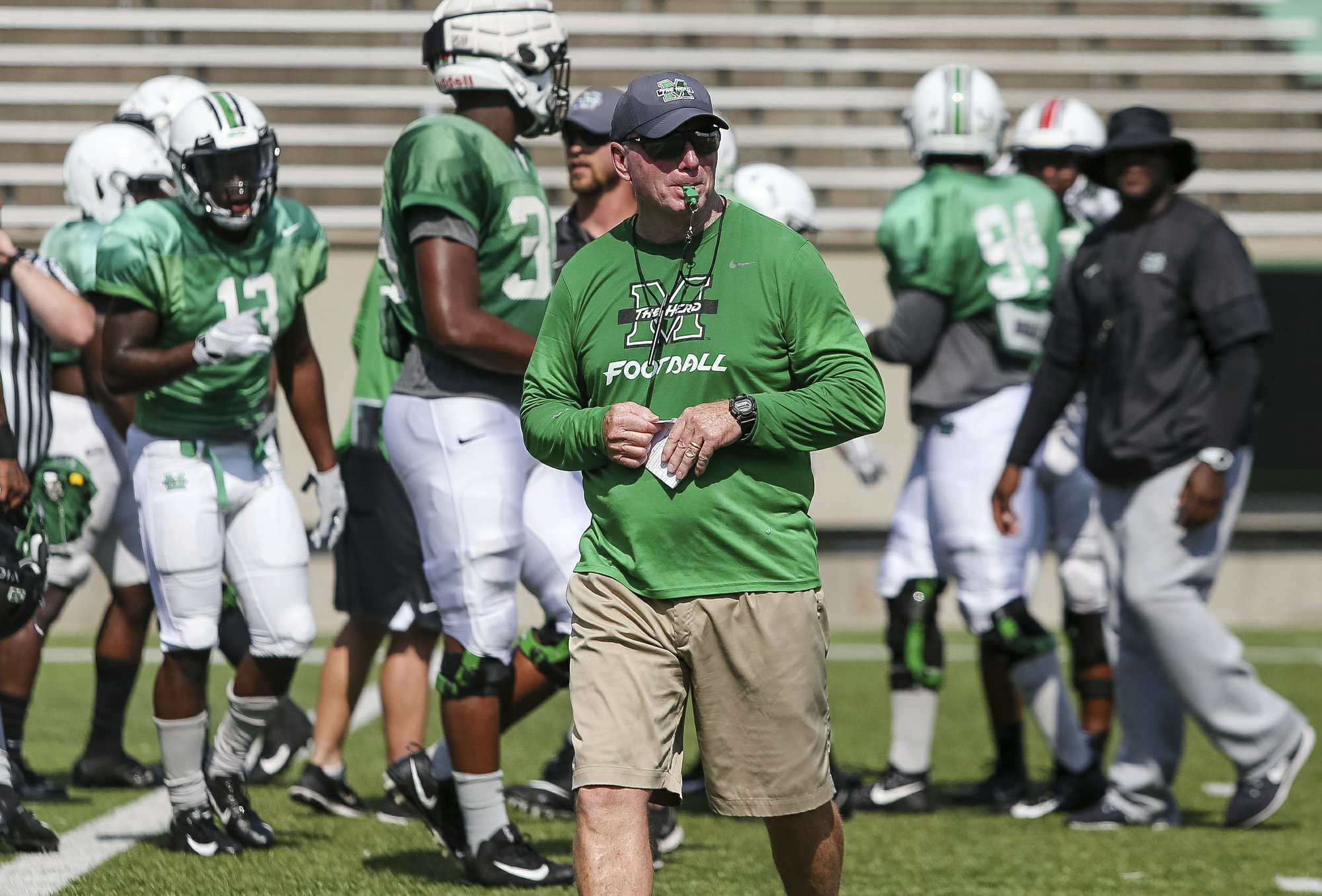Holliday, Herd football team embracing high expectations - WV MetroNews