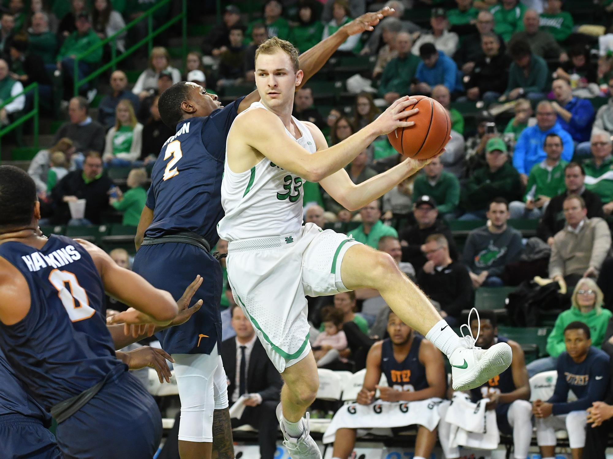 Elmore pours in 44 points to lift Herd over Miners - WV MetroNews