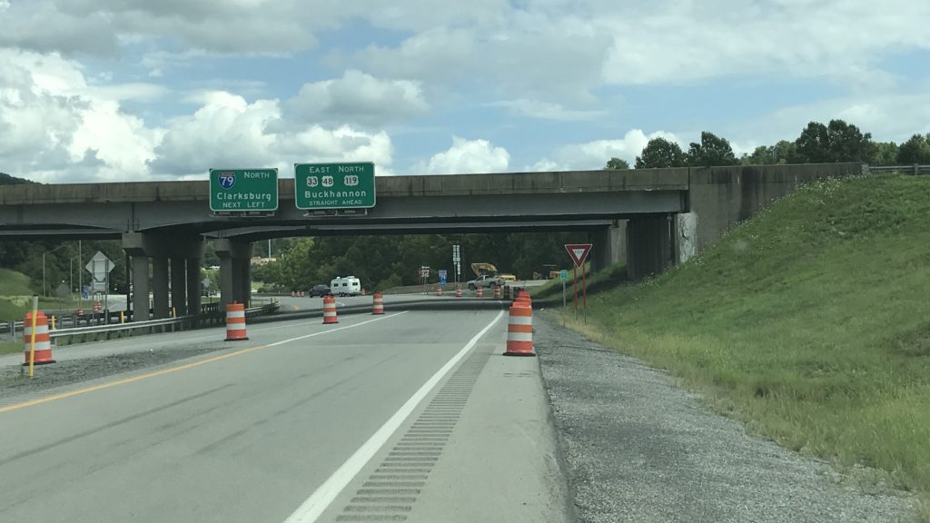 Tricky I-79 exit being reconfigured - WV MetroNews
