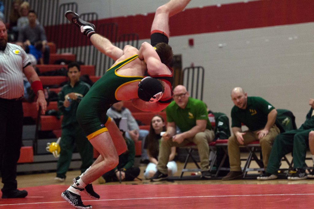 Photo gallery: Cabell Midland wrestlers defeat Huntington - WV MetroNews