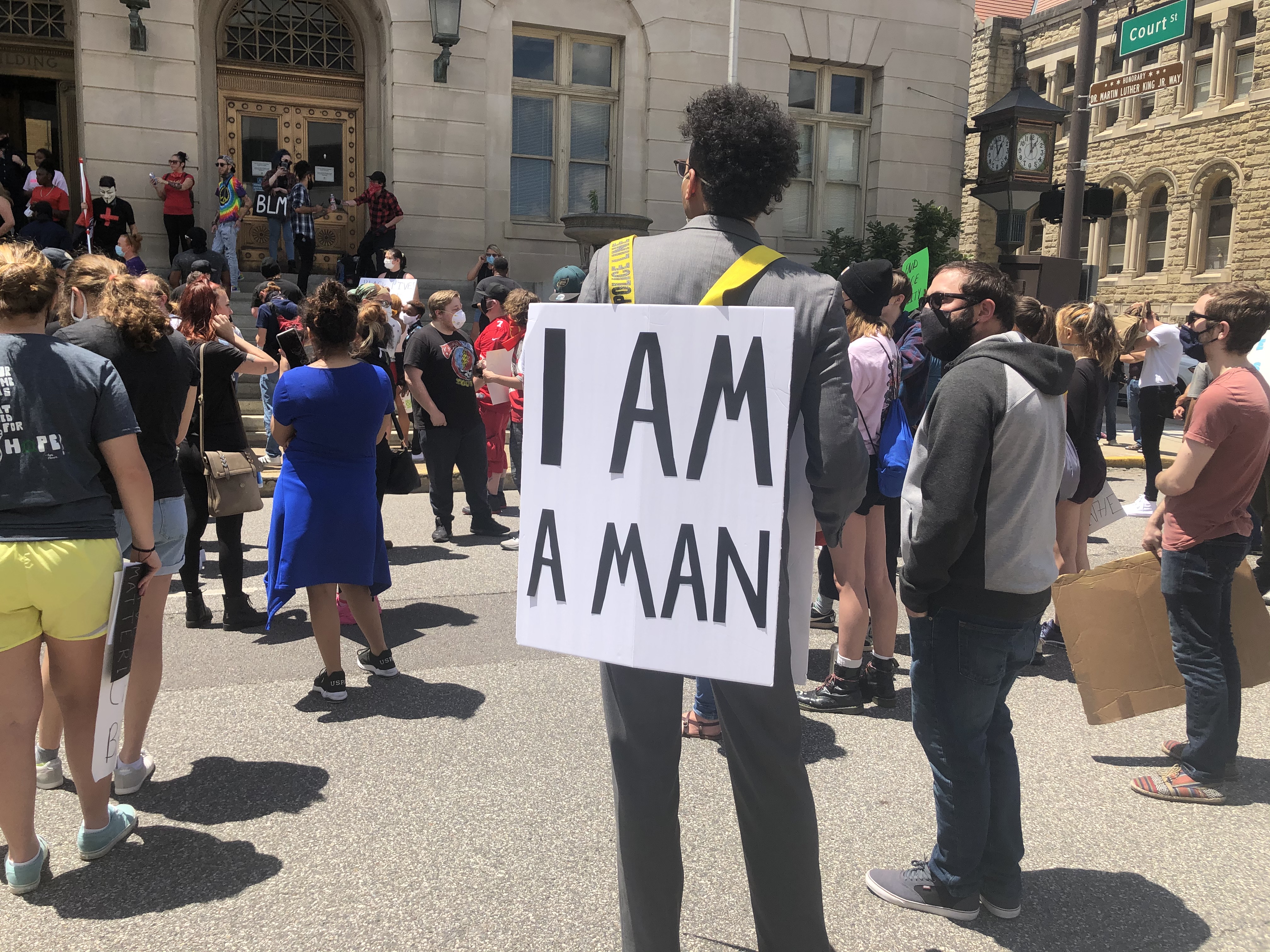 Peaceful protests over death of George Floyd, social injustice crowd ...