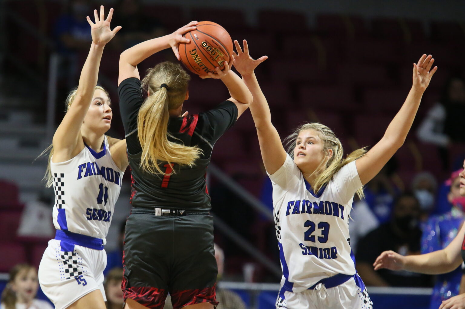 Nitro overcomes injury to star Baylee Goins, beats Fairmont Senior for ...