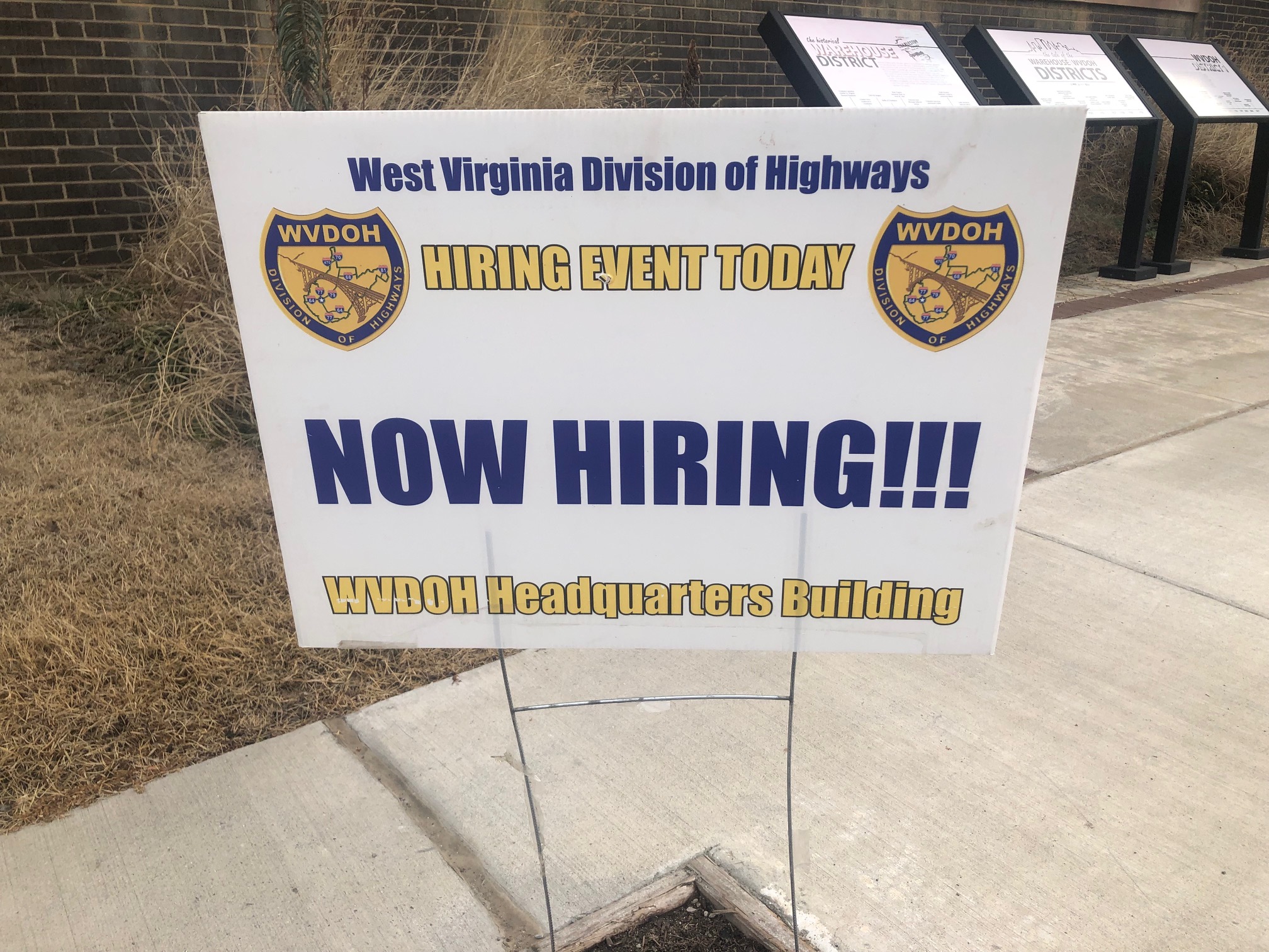 DOH holding flash hiring event Wednesday in Charleston - WV MetroNews