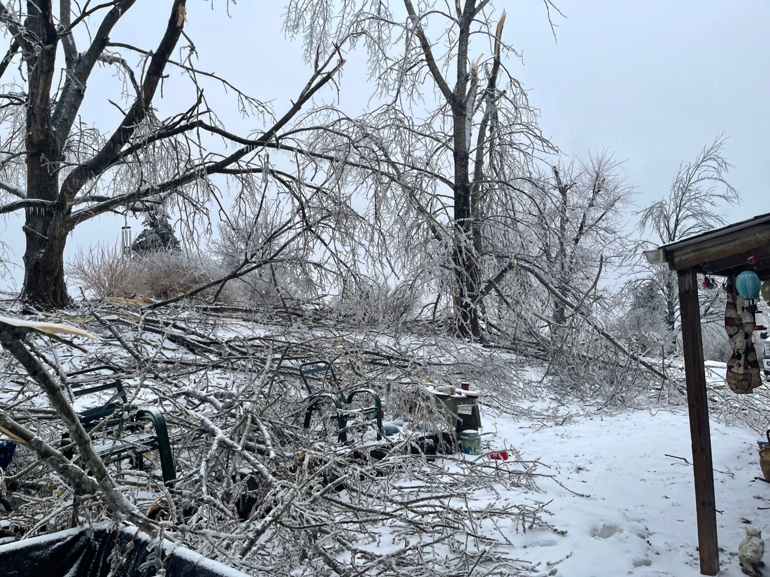 Ice creates difficulty in West Virginia's northern panhandle - WV MetroNews