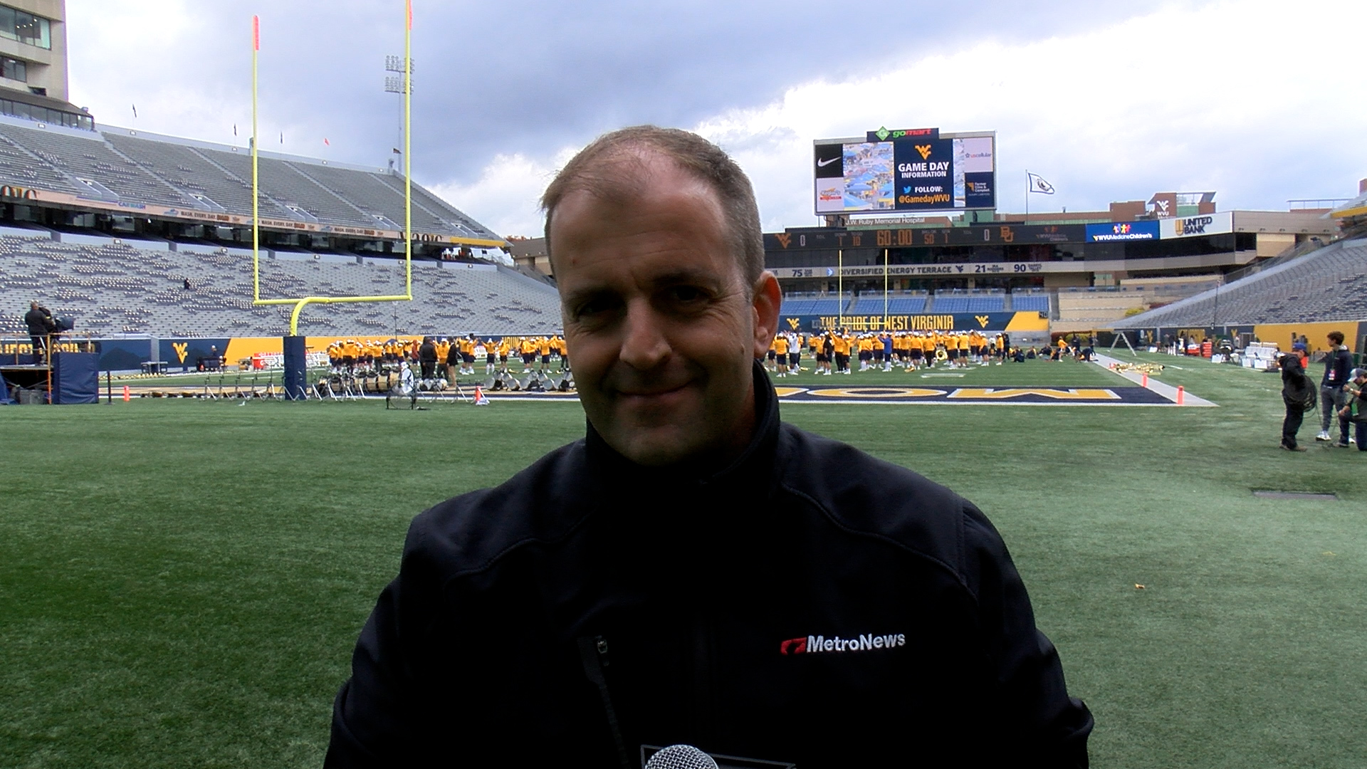 Setting the scene from Morgantown as WVU hosts Baylor - WV MetroNews