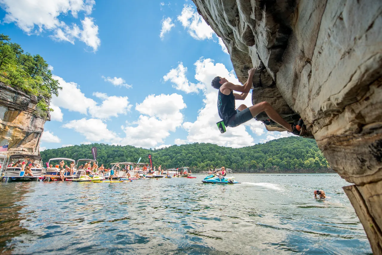 Rock climbing made a priority following Summersville Lake State Park ...