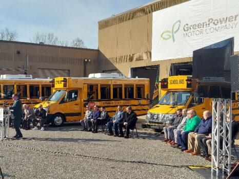 GreenPower Motor rolls out first set of new all-electric buses to four West Virginia school ...