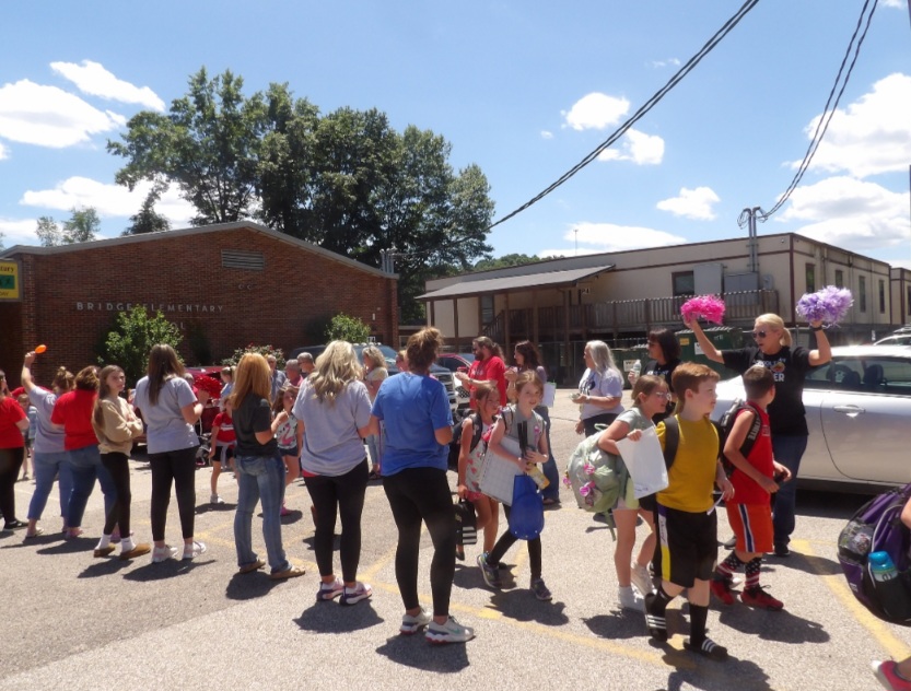 Clendenin Elementary students get big send off on the last day of ...