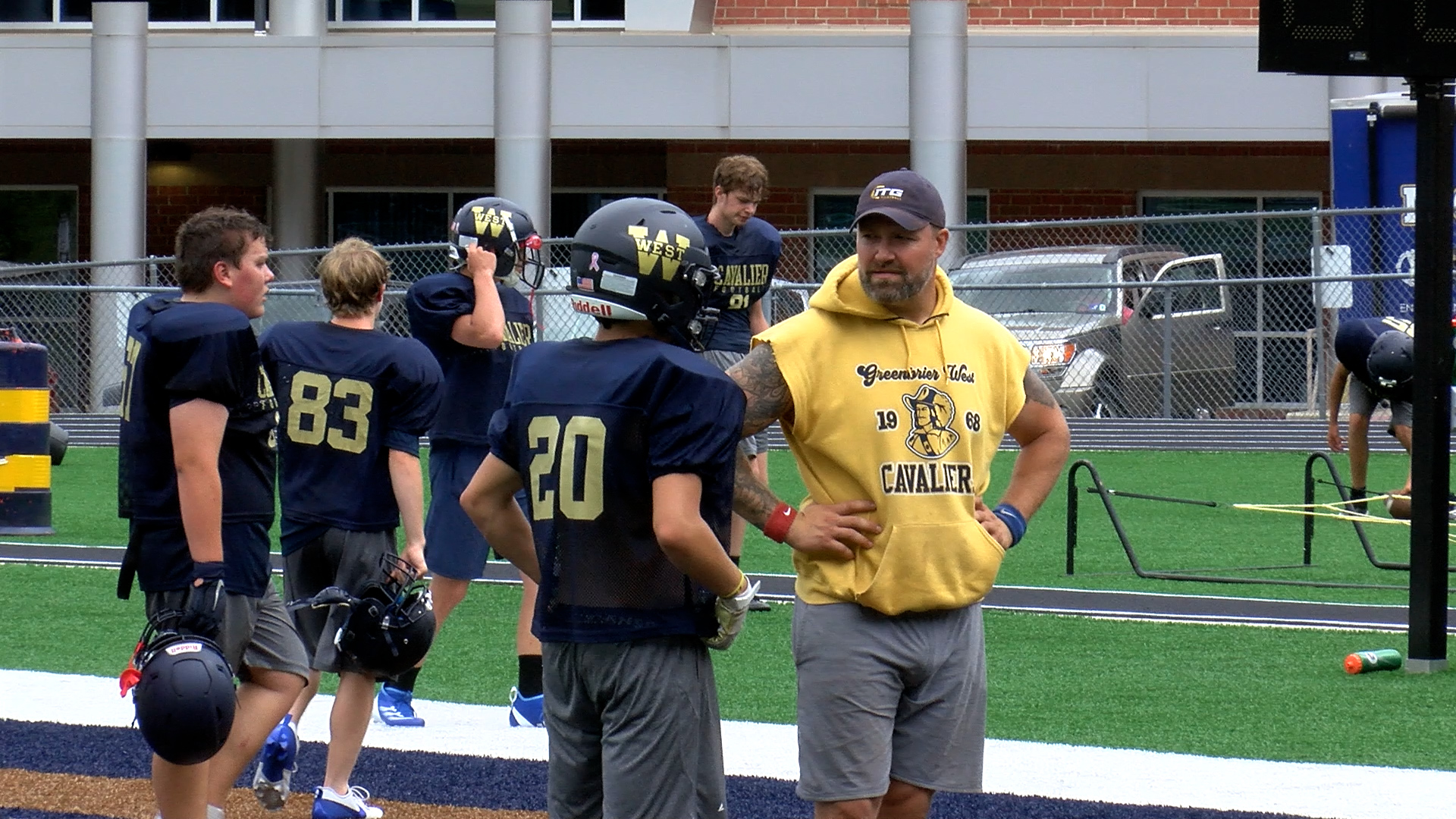 WVU legend Owen Schmitt entering fourth season on staff at Greenbrier ...