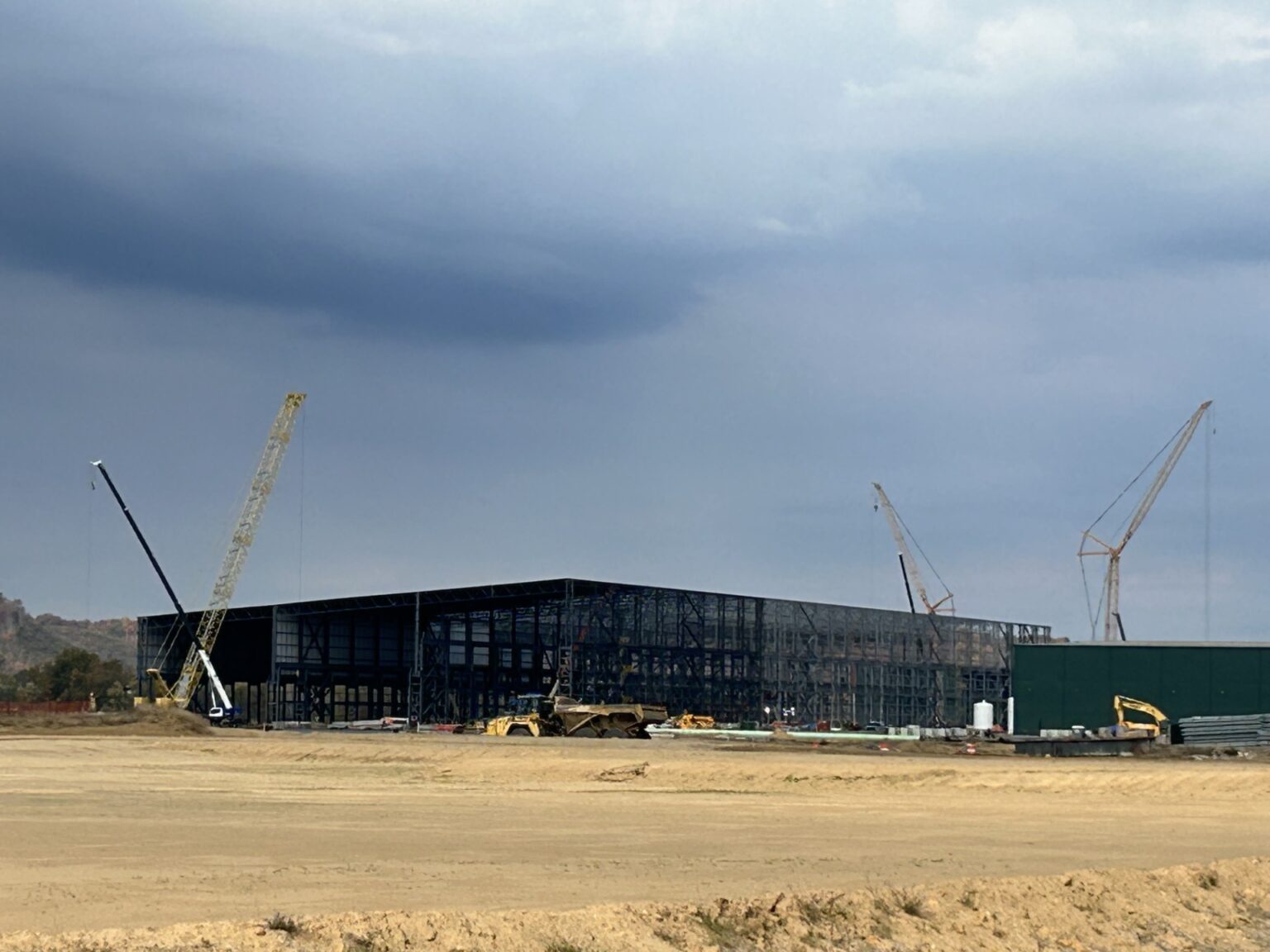 Nucor Steel is a third of the way toward completion of sprawling mill ...