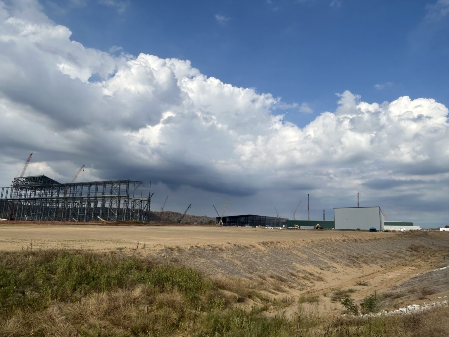 Nucor Steel is a third of the way toward completion of sprawling mill ...