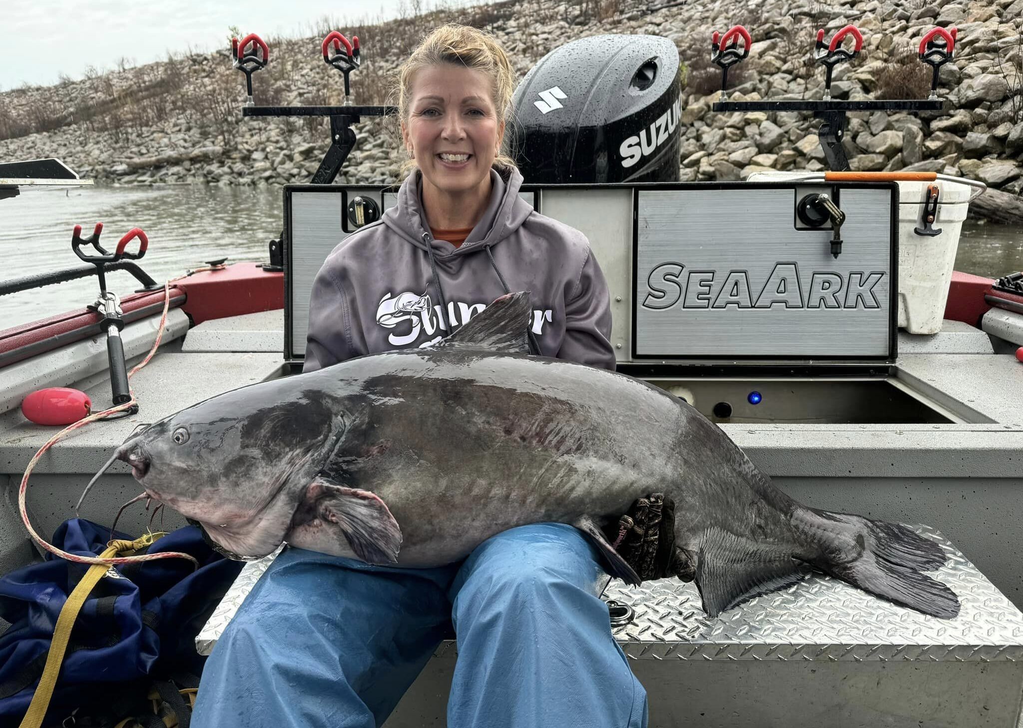 Indiana woman catches a record W.Va. catfish - WV MetroNews